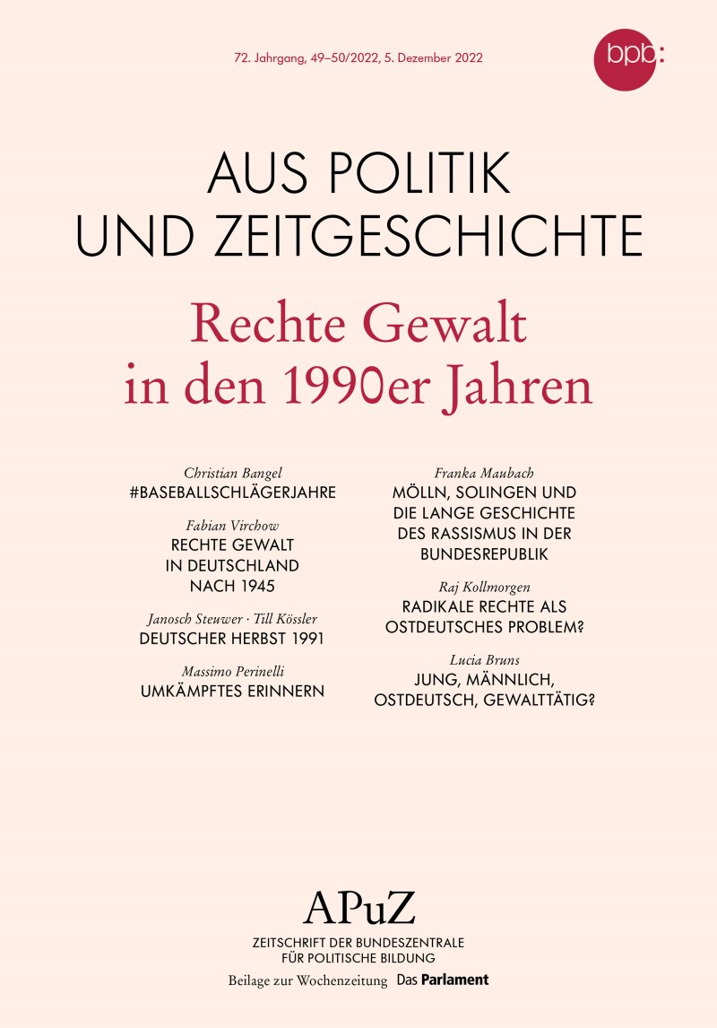 Rechte Gewalt in den 1990er Jahren | bpb.de