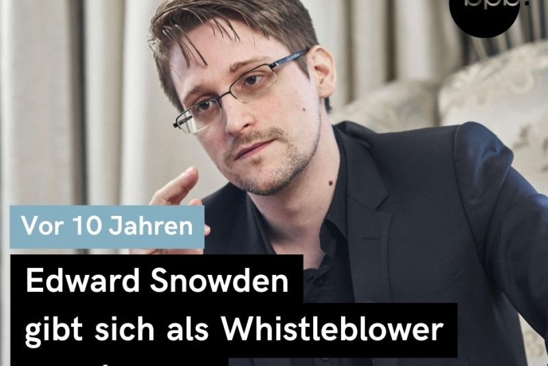 Vor 10 Jahren: Edward Snowden gibt sich als Whistleblower zu erkennen ...