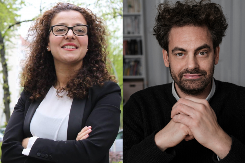 Jouanna Hassoun und Shai Hoffmann | Festakt zum Tag des Grundgesetzes | bpb.de