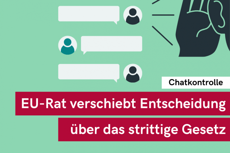 EU-Rat verschiebt Entscheidung über "Chatkontrolle" | Deine tägliche ...