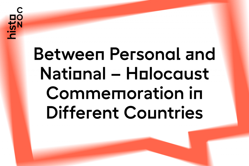 1. Between Personal and National – Holocaust Commemoration in Different ...