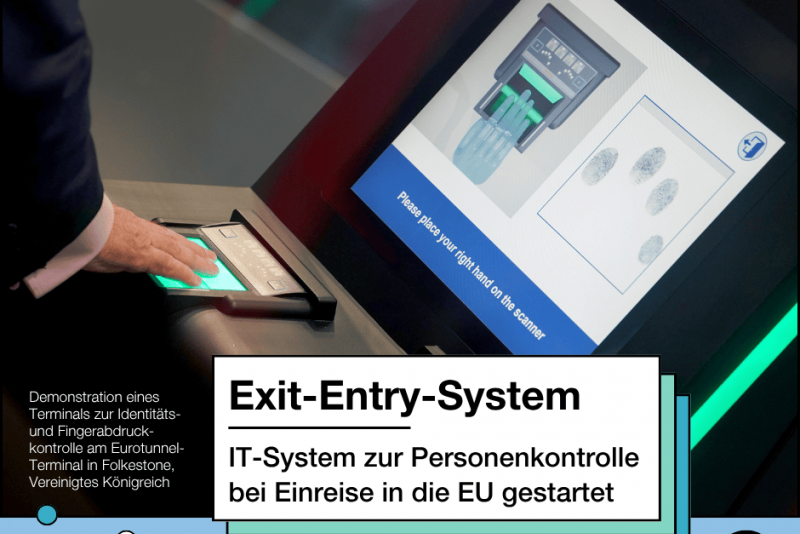 EES: IT System zur Personenkontrolle bei Einreise in die EU gestartet ...
