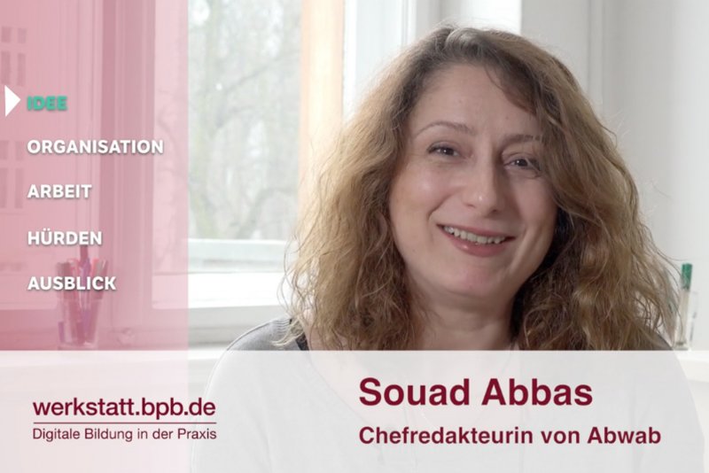 Abwab: Good Practice-Projekt | Open Space: Engagement im Netz und vor ...