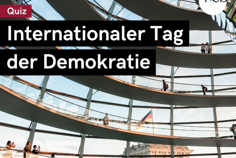 Quiz zum Internationalen Tag der Demokratie | Deine tägliche Dosis Politik | bpb.de