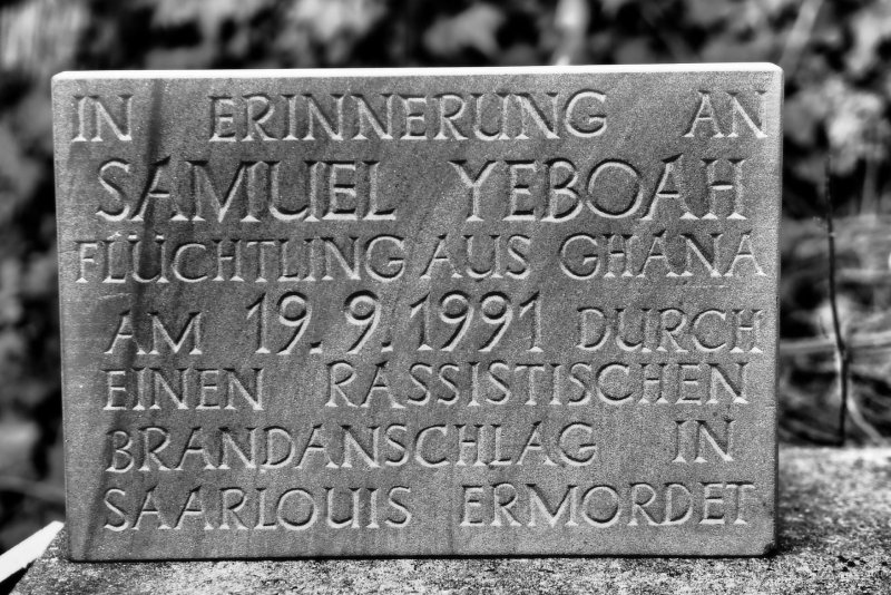 Erinnerung an den Mordfall Samuel Yeboah | Aktiv-Wettbewerb | bpb.de