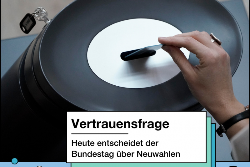 Vertrauensfrage | Deine tägliche Dosis Politik | bpb.de