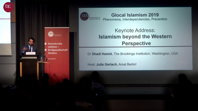 Dr Shadi Hamid: Islamism beyond the Eurocentric Perspective | bpb.de