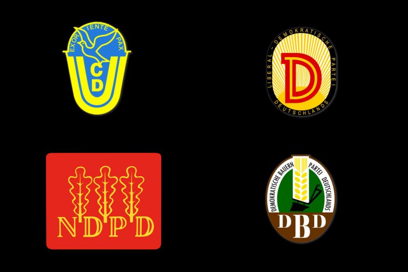 Die Blockparteien: CDU, LDPD, NDPD und DBD | DDR kompakt | bpb.de