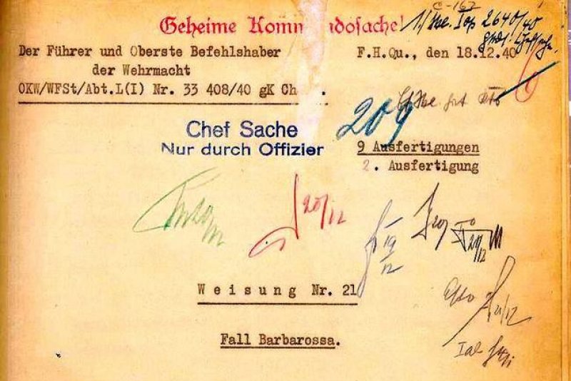 "Fall Barbarossa" | Der Zweite Weltkrieg | bpb.de