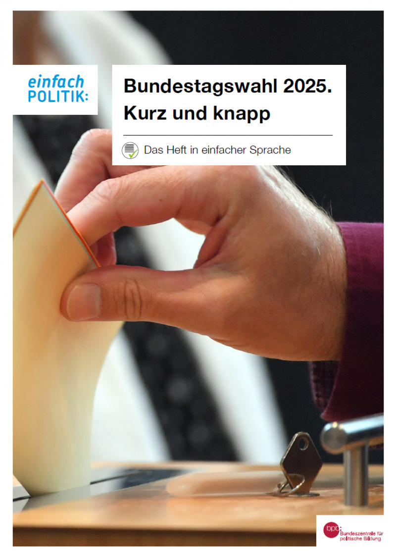 Bundestagswahl 2025. Kurz und knapp | bpb.de
