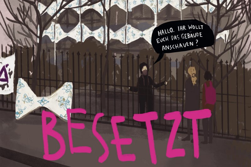 Besetzt | Alphabet des Ankommens | bpb.de