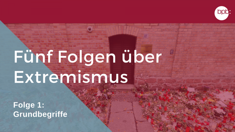 Fünf Folgen über Extremismus - Folge 1: Grundbegriffe | bpb.de
